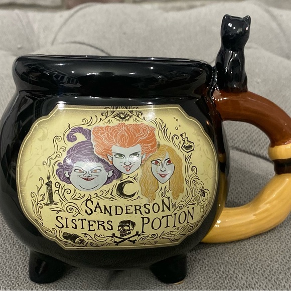 Disney | Dining | Disney Hocus Pocus Potions Cauldron Mug Broom Handle ...